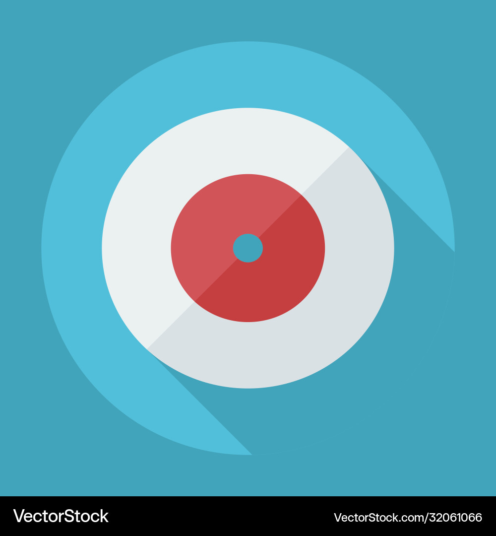 Flat modern design with shadow icon vinyl Vector Image