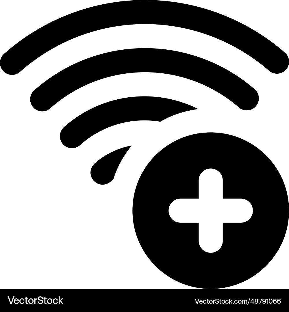 Widespread installation of wireless connections Vector Image