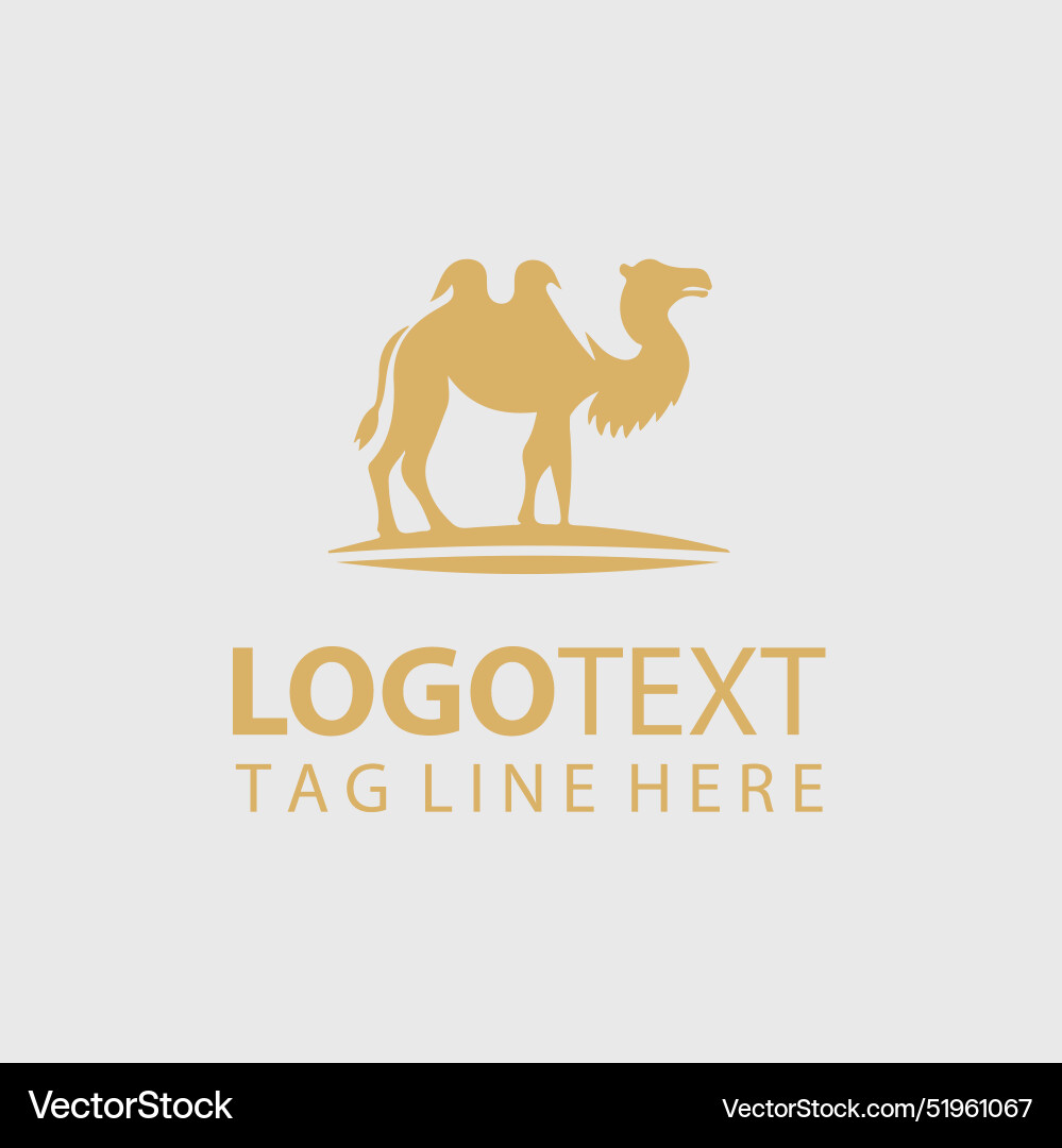 Camel logo Royalty Free Vector Image - VectorStock