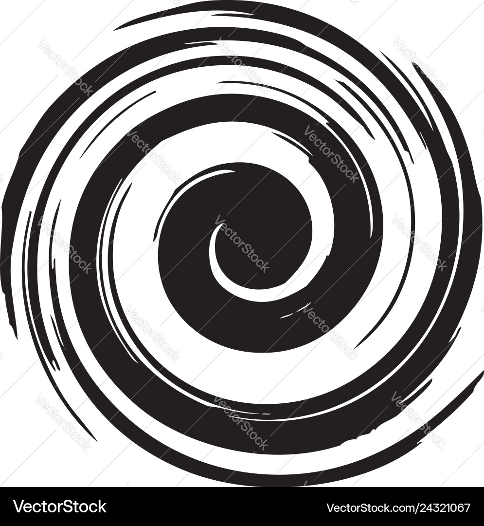 Spiral Starburst Explosion Royalty Free Vector Image