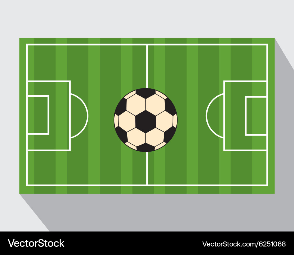Football soccer Royalty Free Vector Image - VectorStock