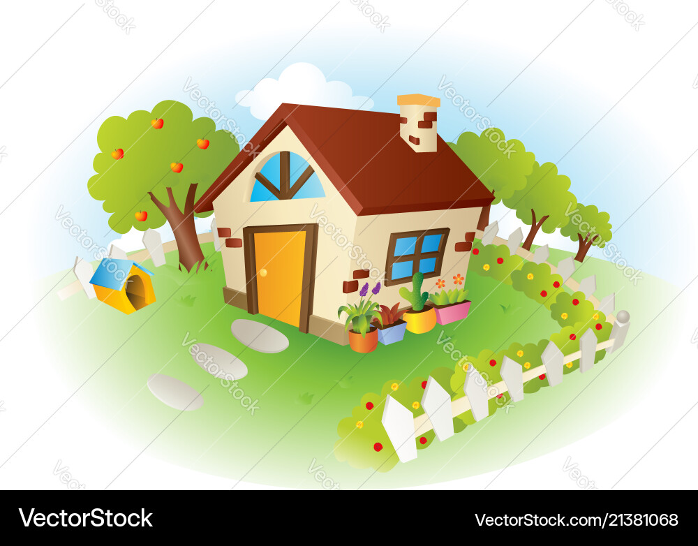 House Royalty Free Vector Image - VectorStock