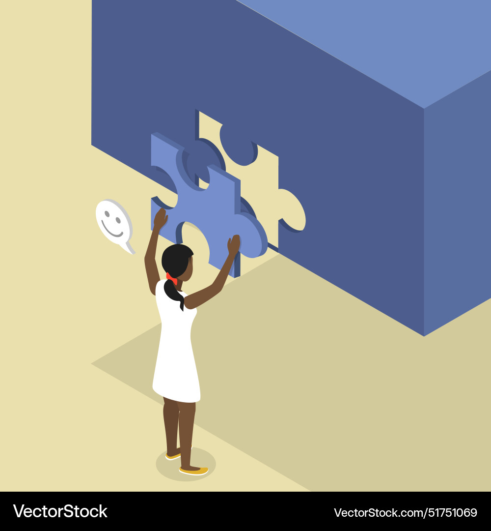 3d isometric flat Royalty Free Vector Image - VectorStock