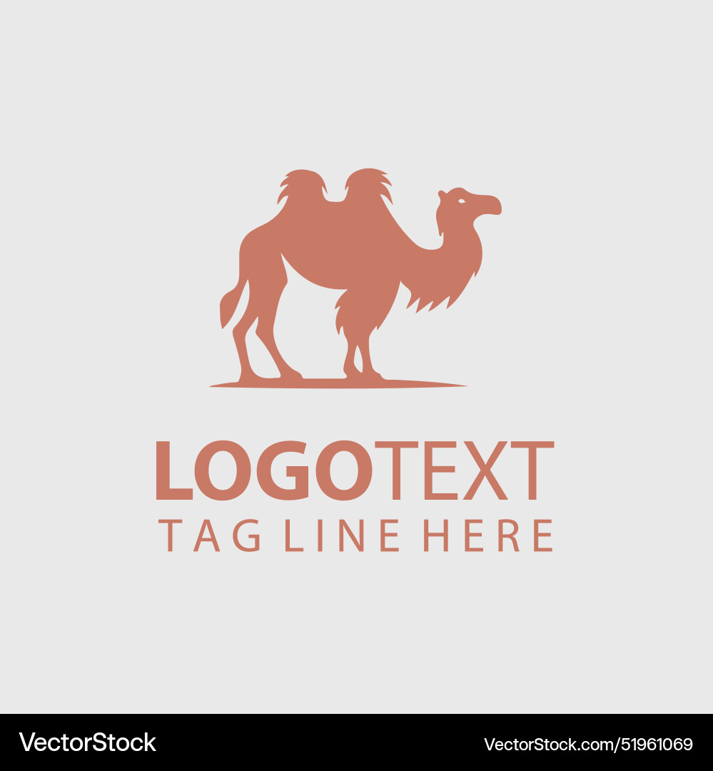 Camel logo Royalty Free Vector Image - VectorStock