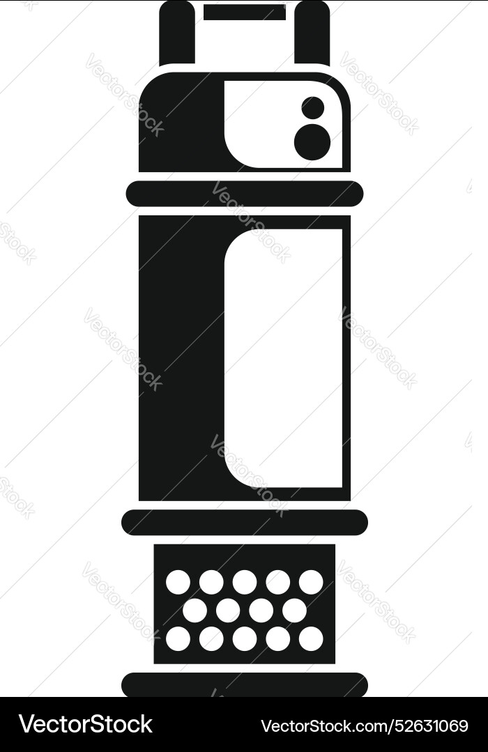 Water well pump extracting from the ground Vector Image