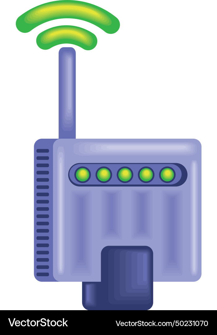5g router wifi Royalty Free Vector Image - VectorStock