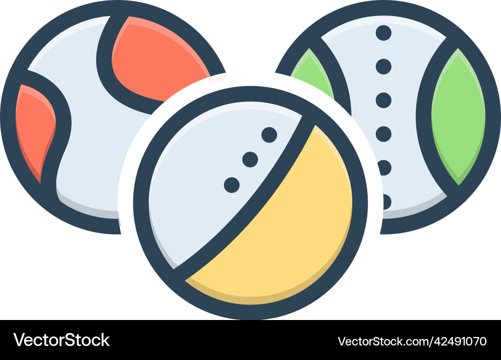 Balls Royalty Free Vector Image - VectorStock
