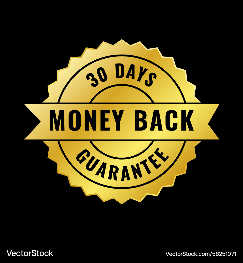 Easy money-back Royalty Free Vector Image - VectorStock