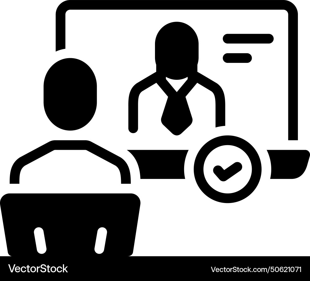 Interviews Royalty Free Vector Image - VectorStock