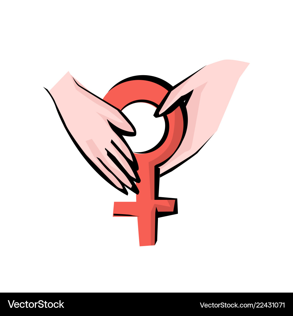 Menopause symbol image Royalty Free Vector Image
