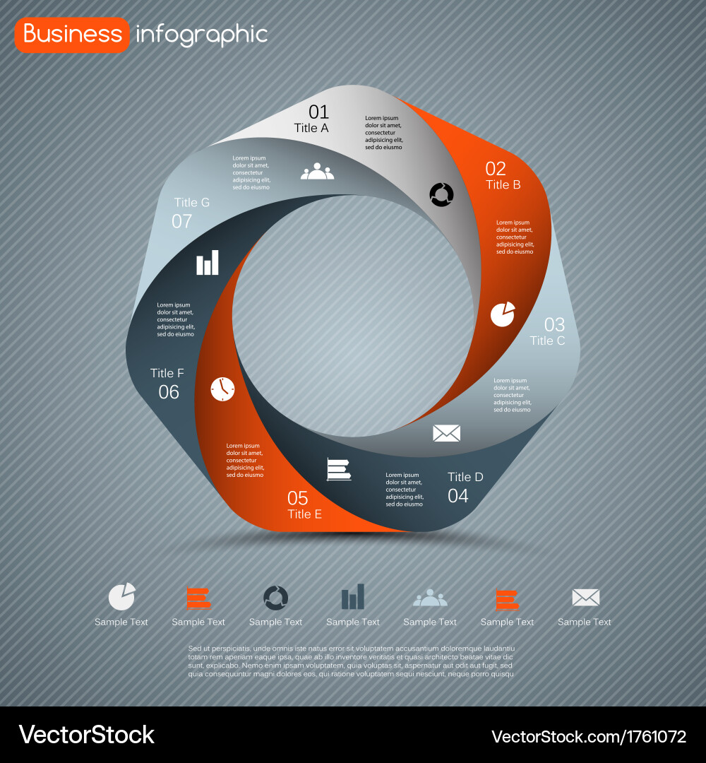 Modern template for your business project Vector Image