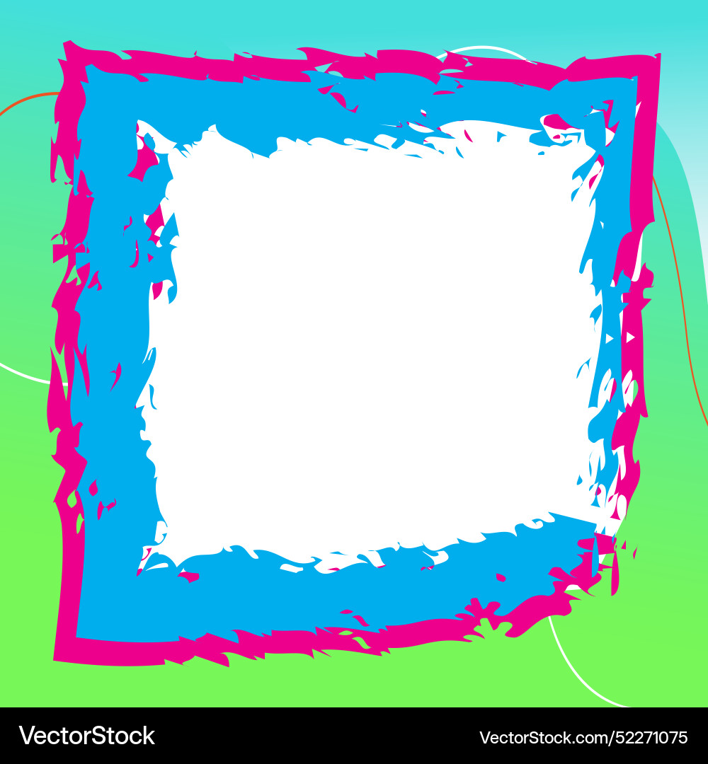 Modern photo frame background Royalty Free Vector Image