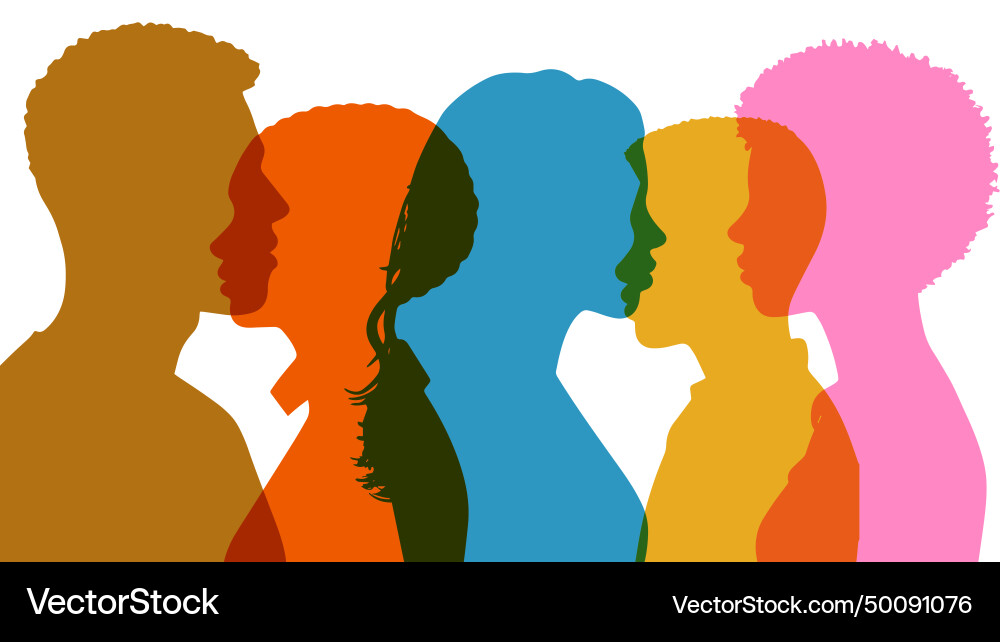 Diversity concept Royalty Free Vector Image - VectorStock