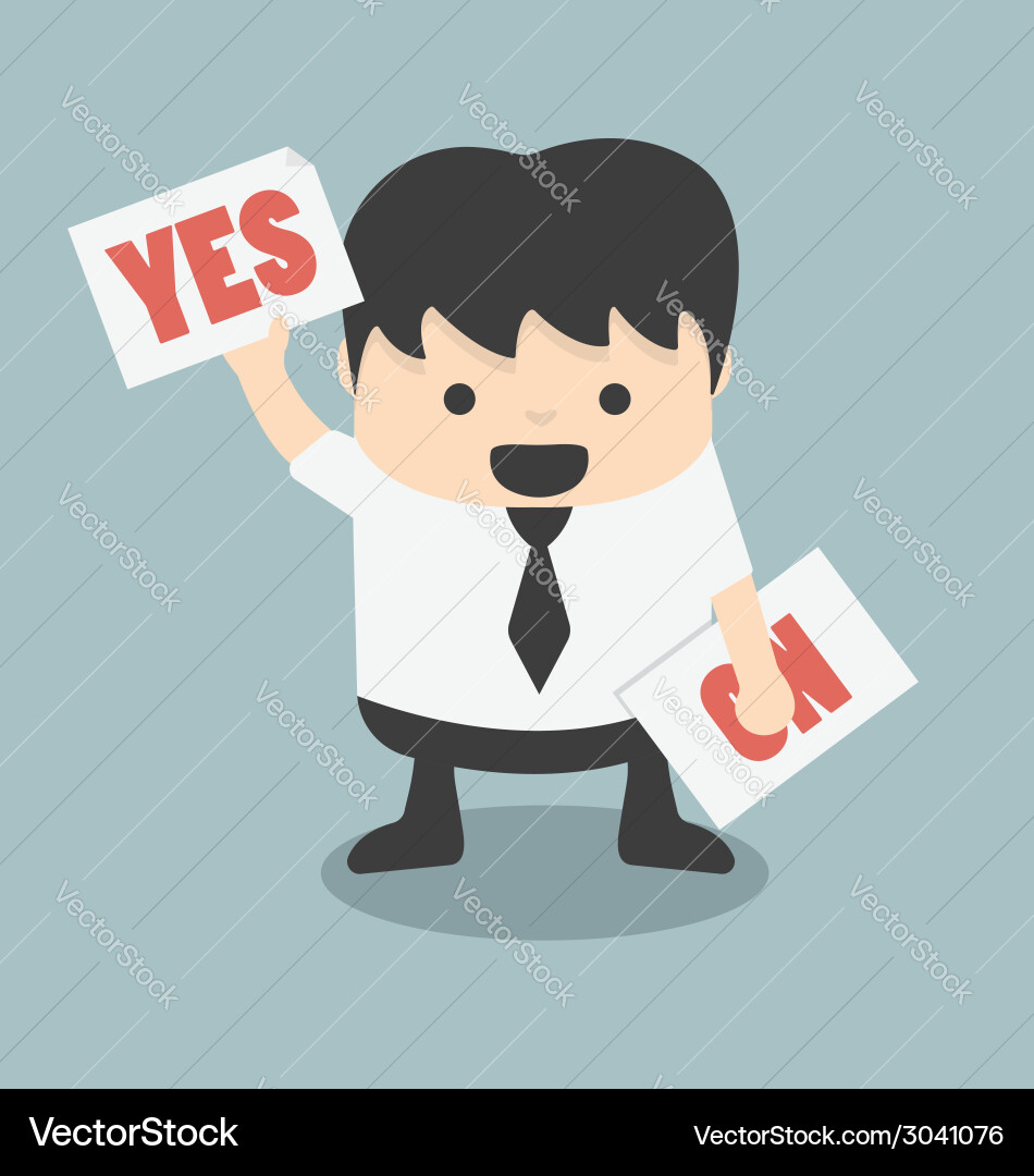 Yes Royalty Free Vector Image - VectorStock