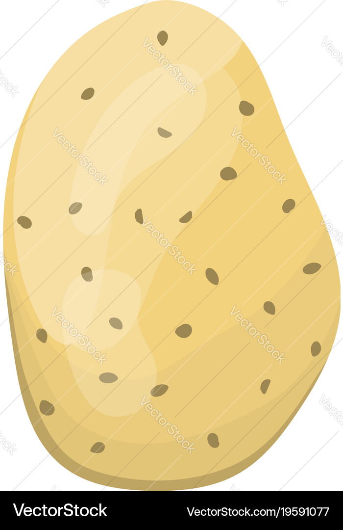 Potato icon Royalty Free Vector Image - VectorStock