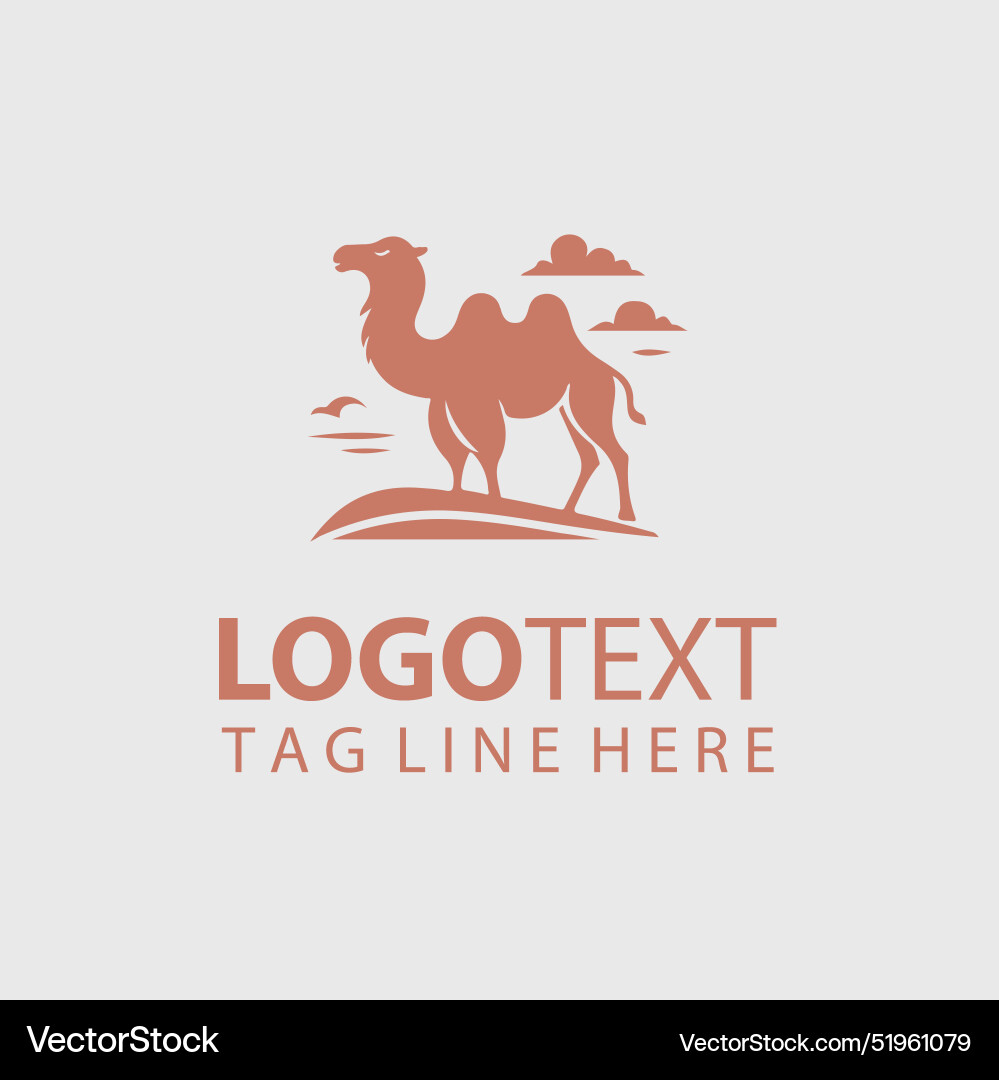 Camel logo Royalty Free Vector Image - VectorStock