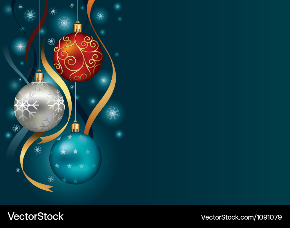 Christmas background Royalty Free Vector Image