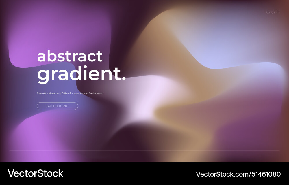 Abstract colorful blend gradient background Vector Image