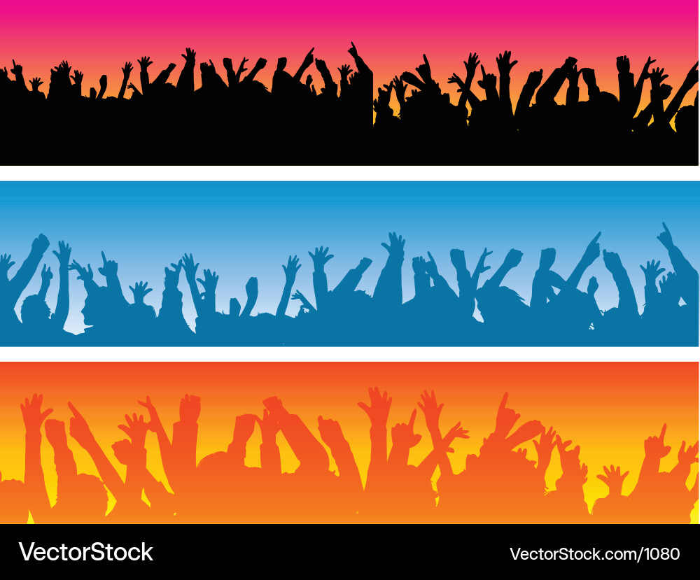 Crowd Royalty Free Vector Image - VectorStock