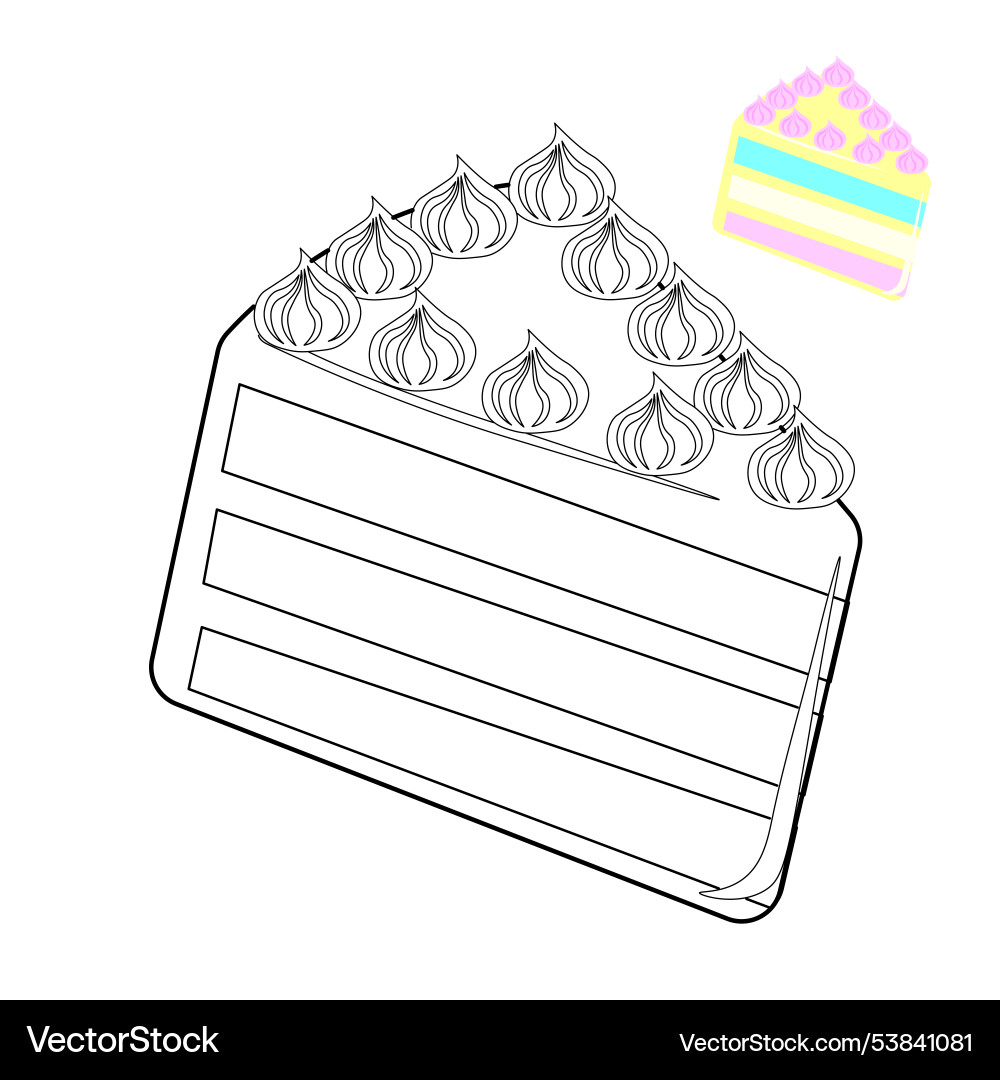 Cute coloring page Royalty Free Vector Image - VectorStock