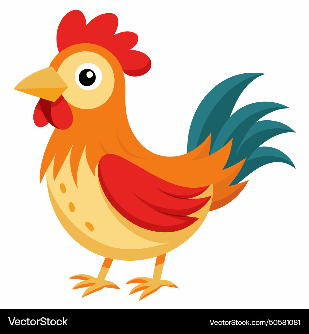 Hen Royalty Free Vector Image - VectorStock