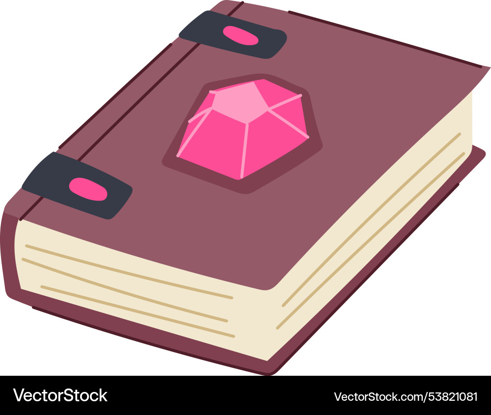 Mythical fantasy book cartoon Royalty Free Vector Image