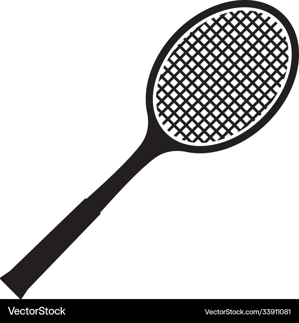 Tennis racquet Royalty Free Vector Image - VectorStock