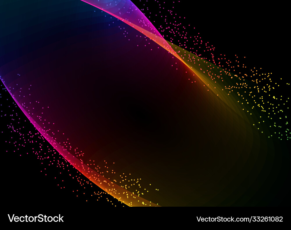 Abstract rainbow flow background Royalty Free Vector Image