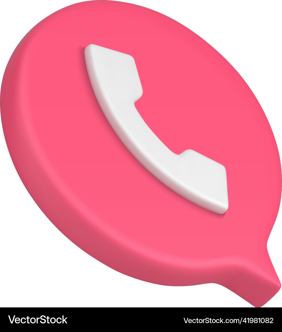 Pink call center quick tips mobile phone laptop Vector Image