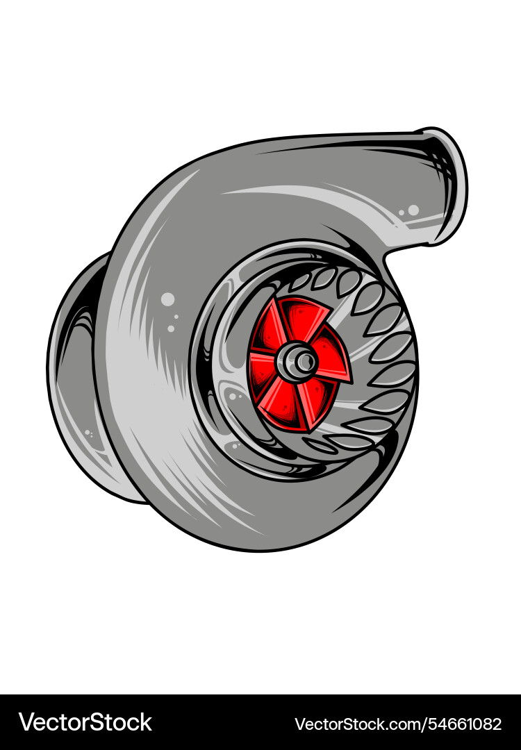 Turbo design Royalty Free Vector Image - VectorStock