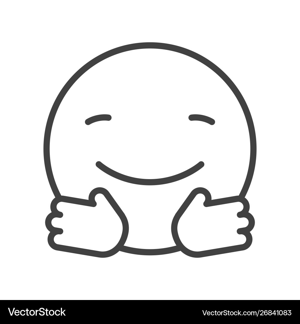 Emoji icon face expression Royalty Free Vector Image