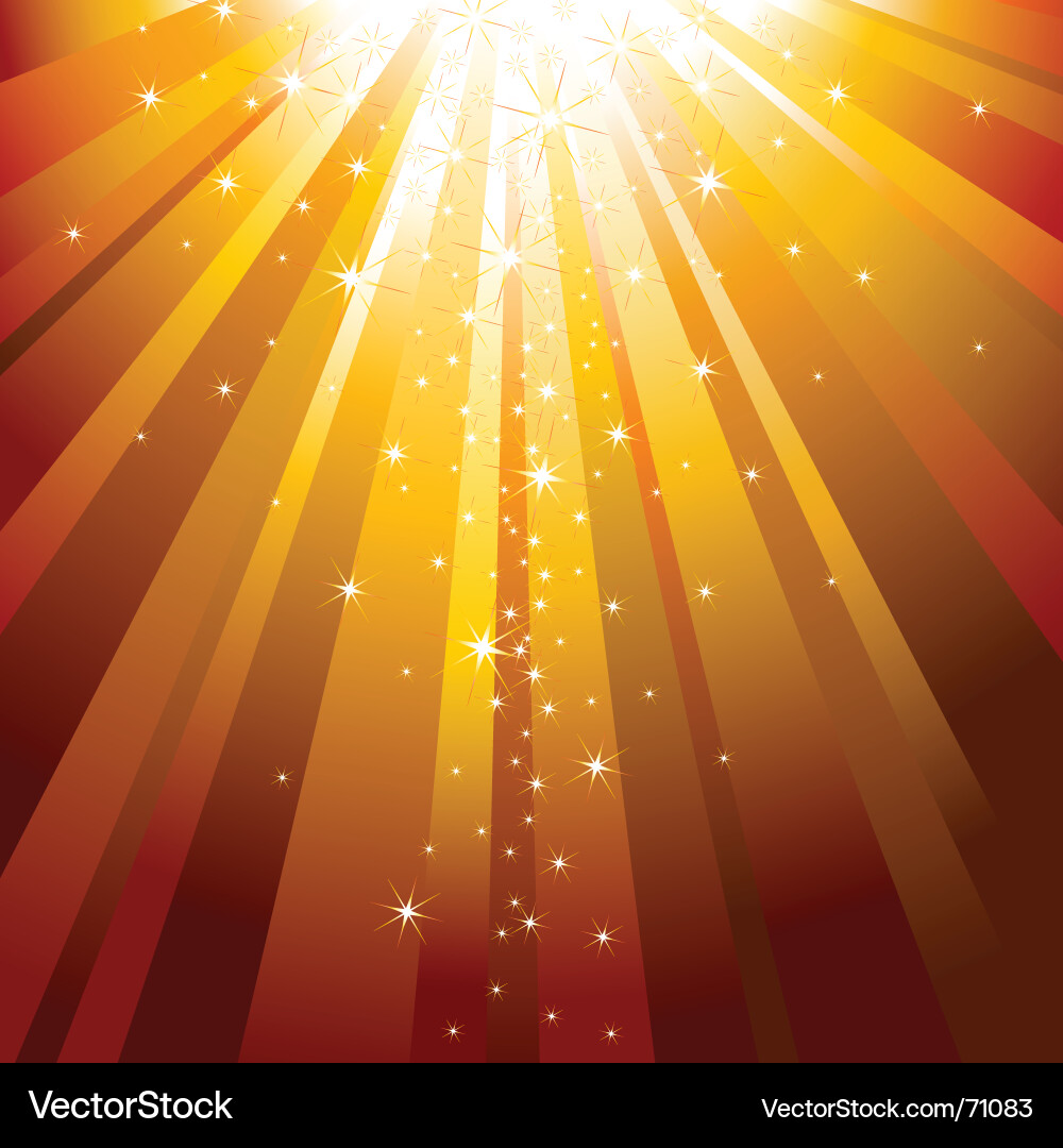 Light rays Royalty Free Vector Image - VectorStock