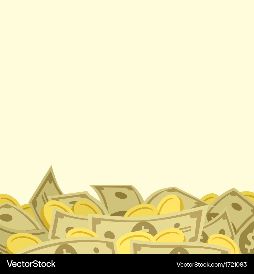 Money Background Royalty Free Vector Image - VectorStock