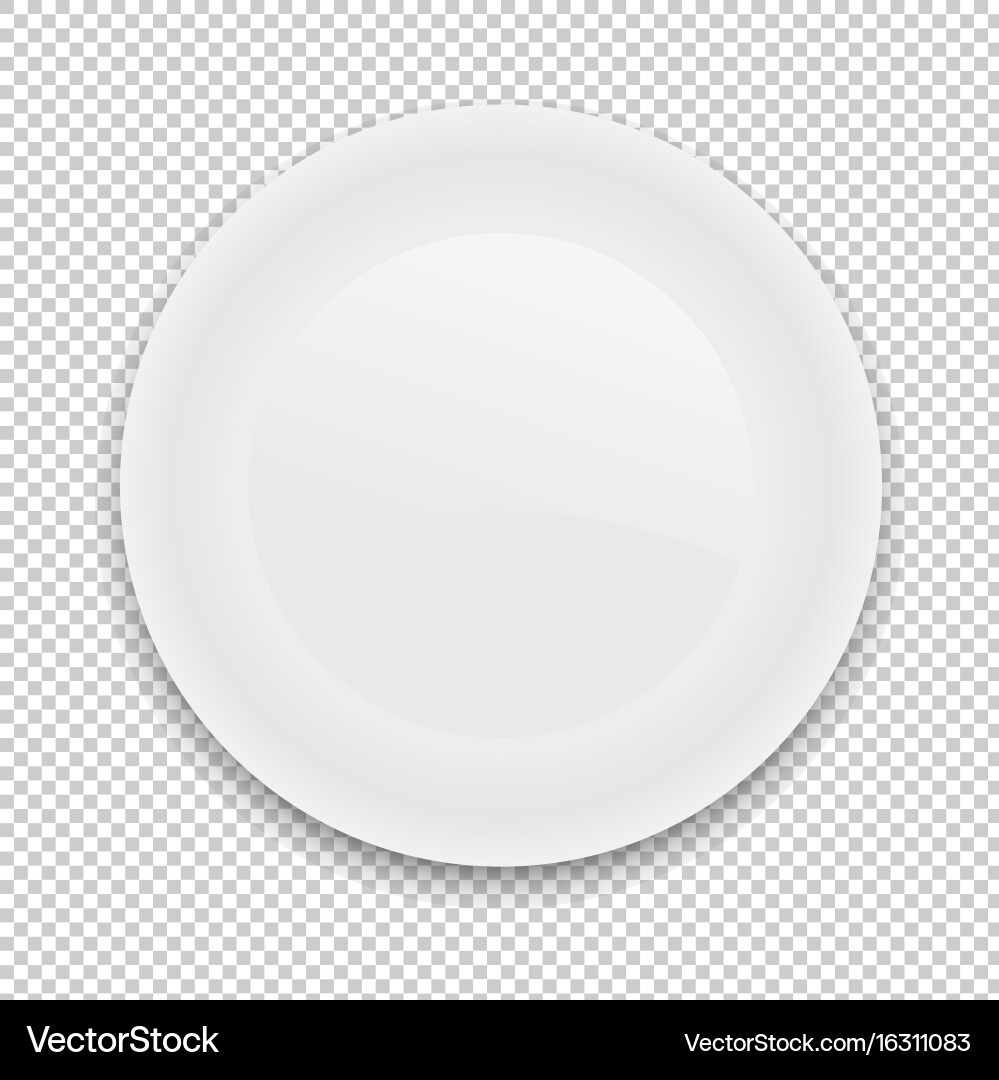 Plate Royalty Free Vector Image - VectorStock