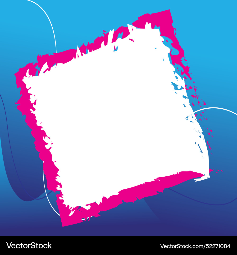 Abstract modern banner theme frame background Vector Image