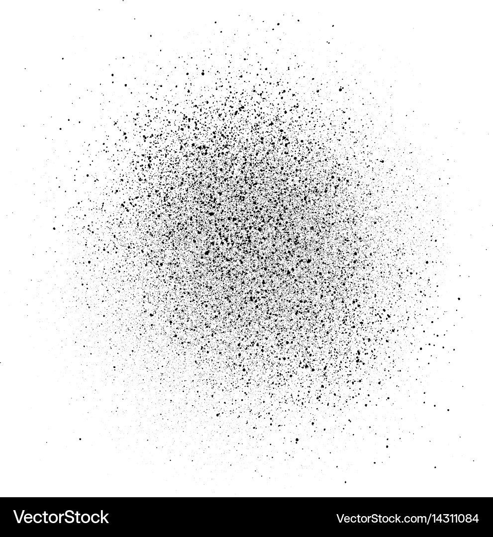 Black Mist Spray Art Royalty Free Vector Image