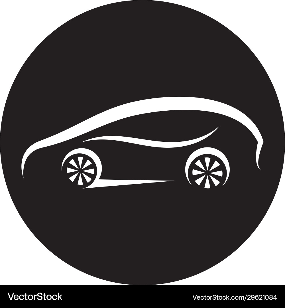Car symbol Royalty Free Vector Image - VectorStock