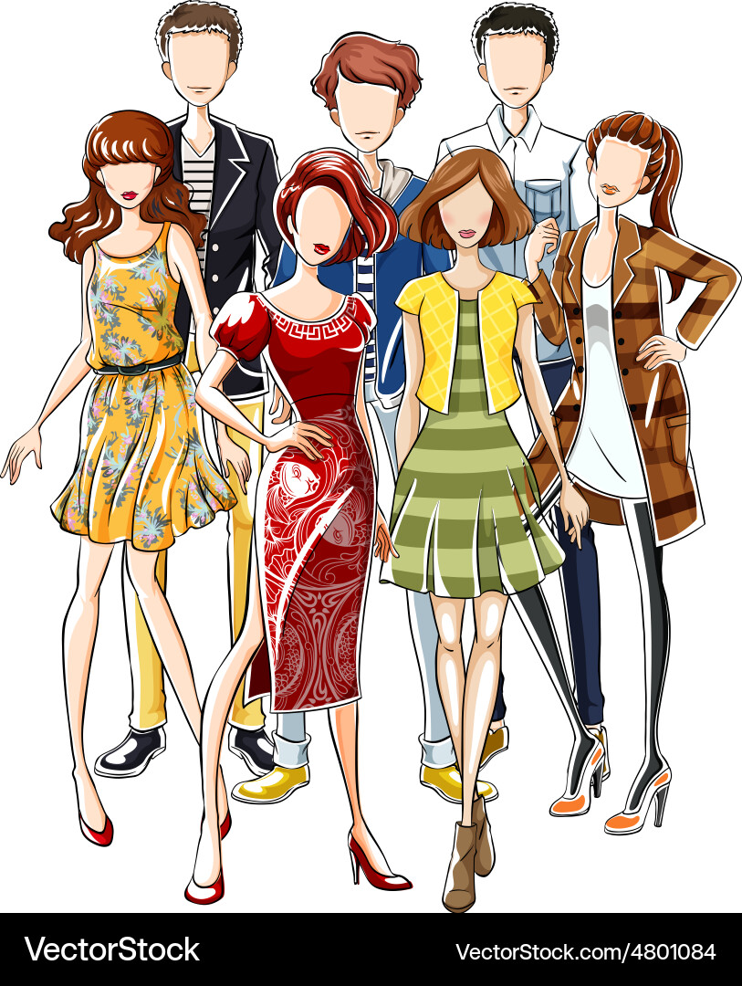 Fashion Royalty Free Vector Image - VectorStock