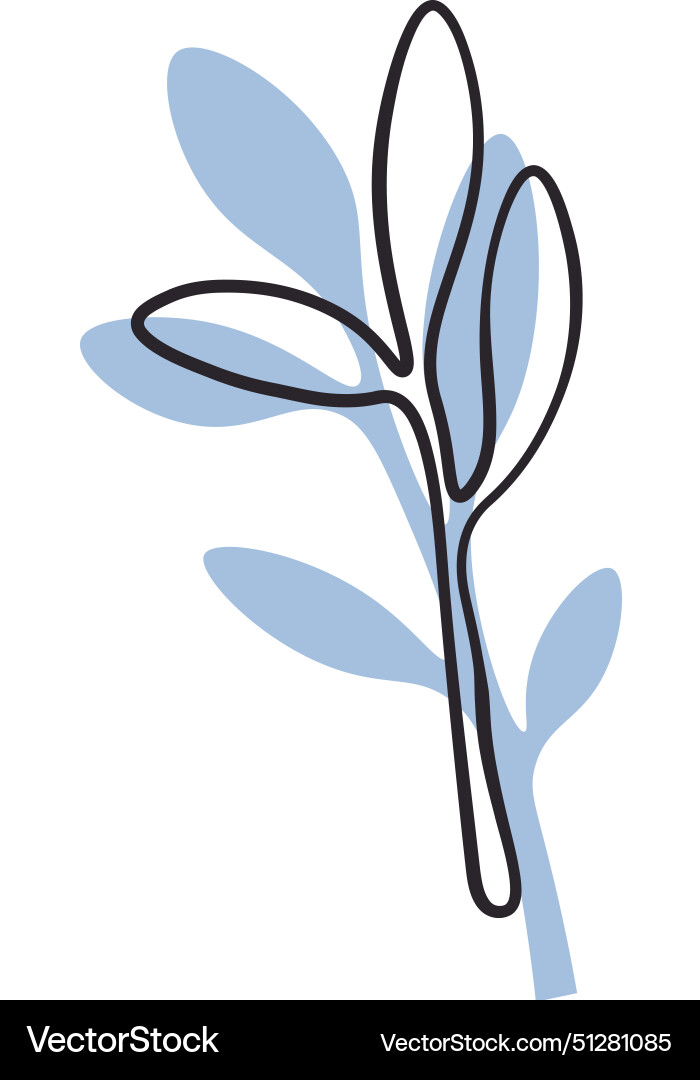 Abstract branch pattern Royalty Free Vector Image