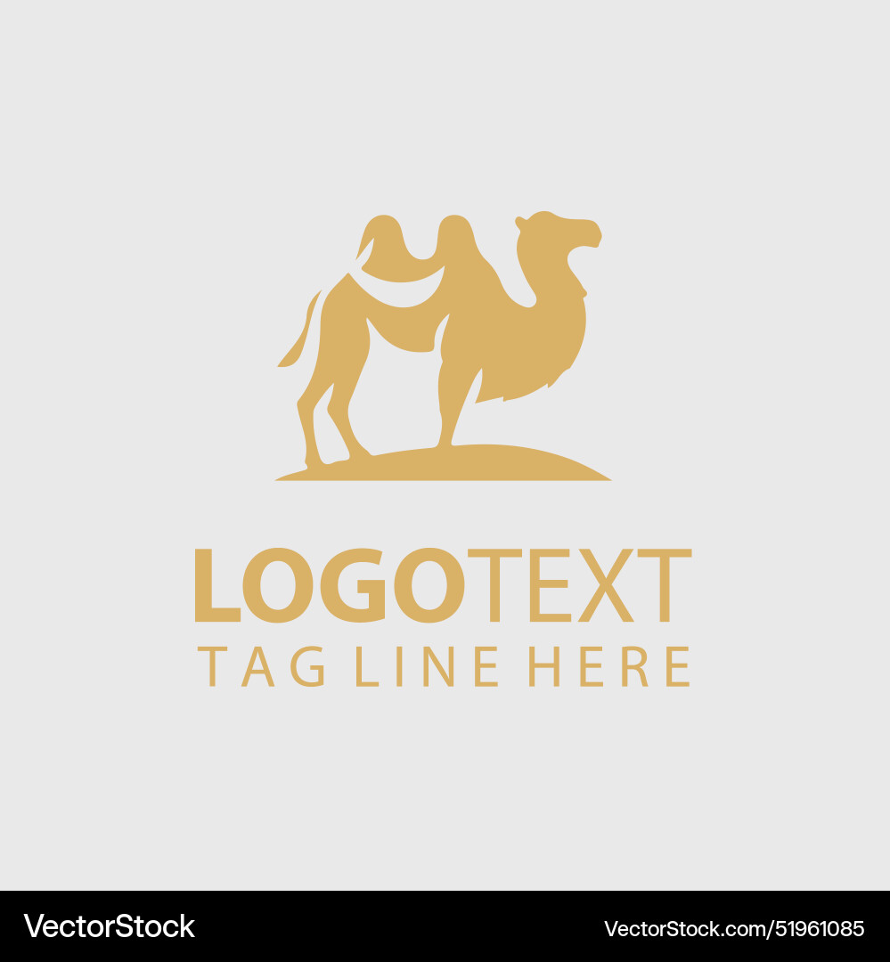 Camel logo Royalty Free Vector Image - VectorStock