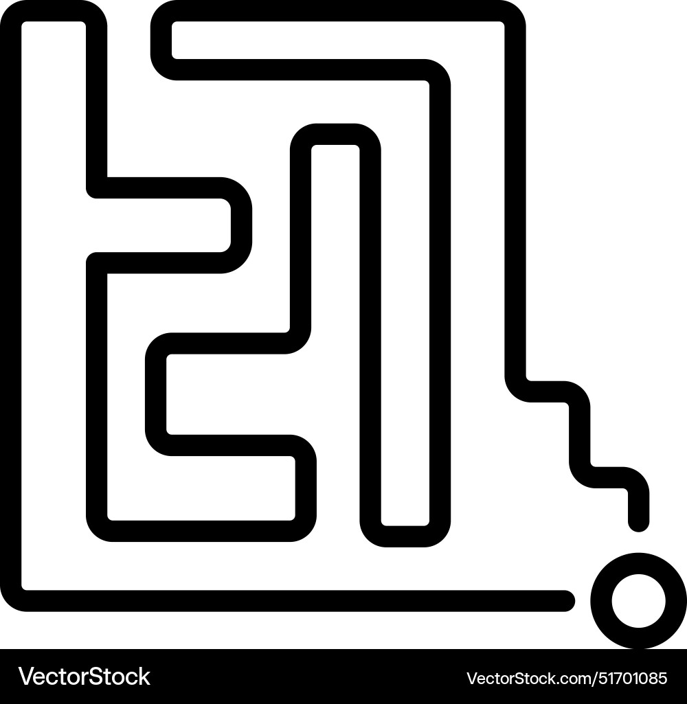 End Royalty Free Vector Image - VectorStock