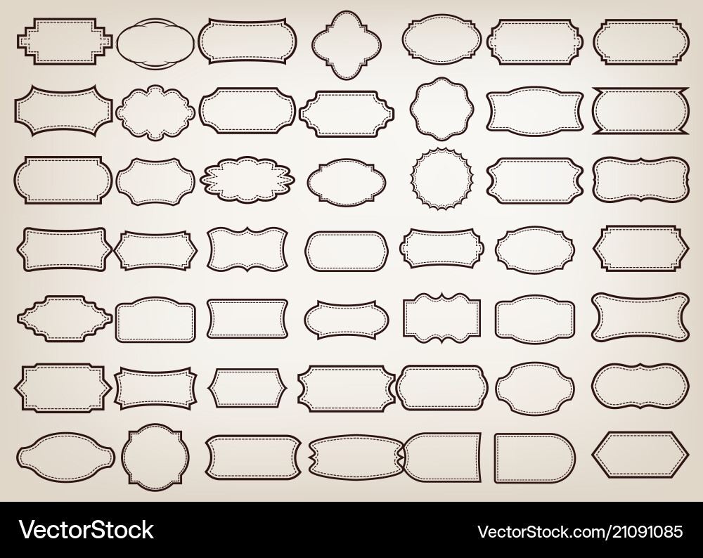 Vintage frame Royalty Free Vector Image - VectorStock