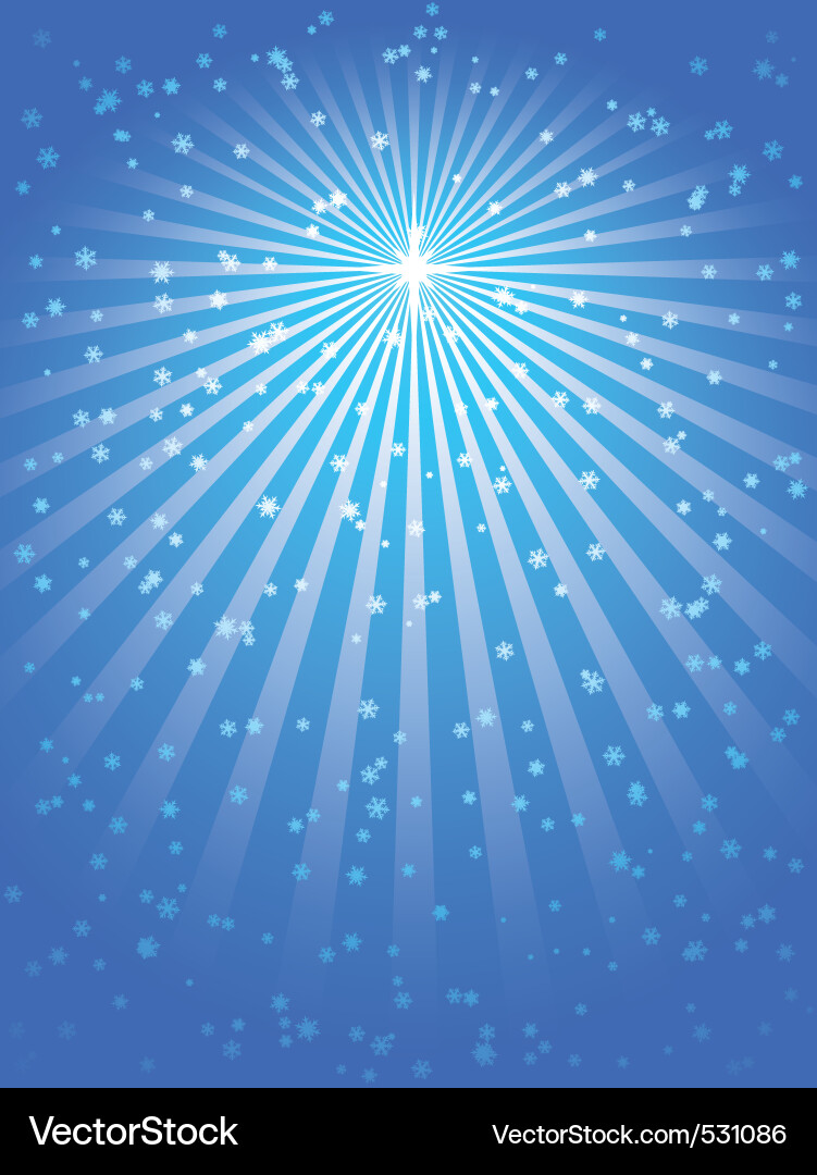 Celestial Blue Star Background Royalty Free Vector Image