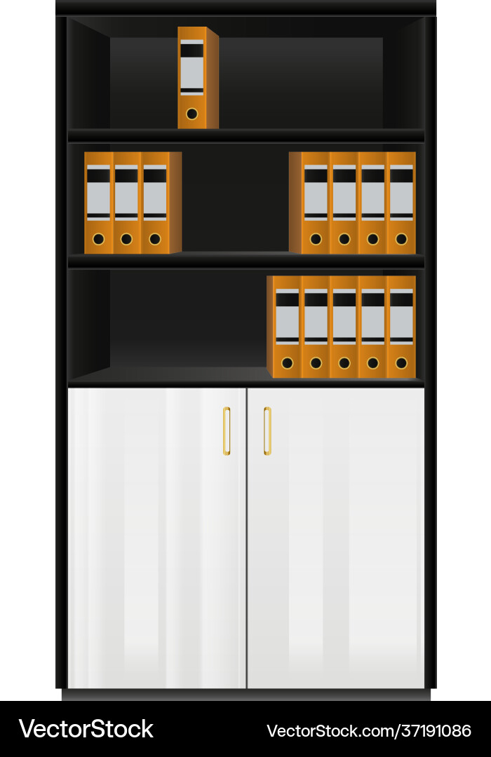 Office rack icon Royalty Free Vector Image - VectorStock