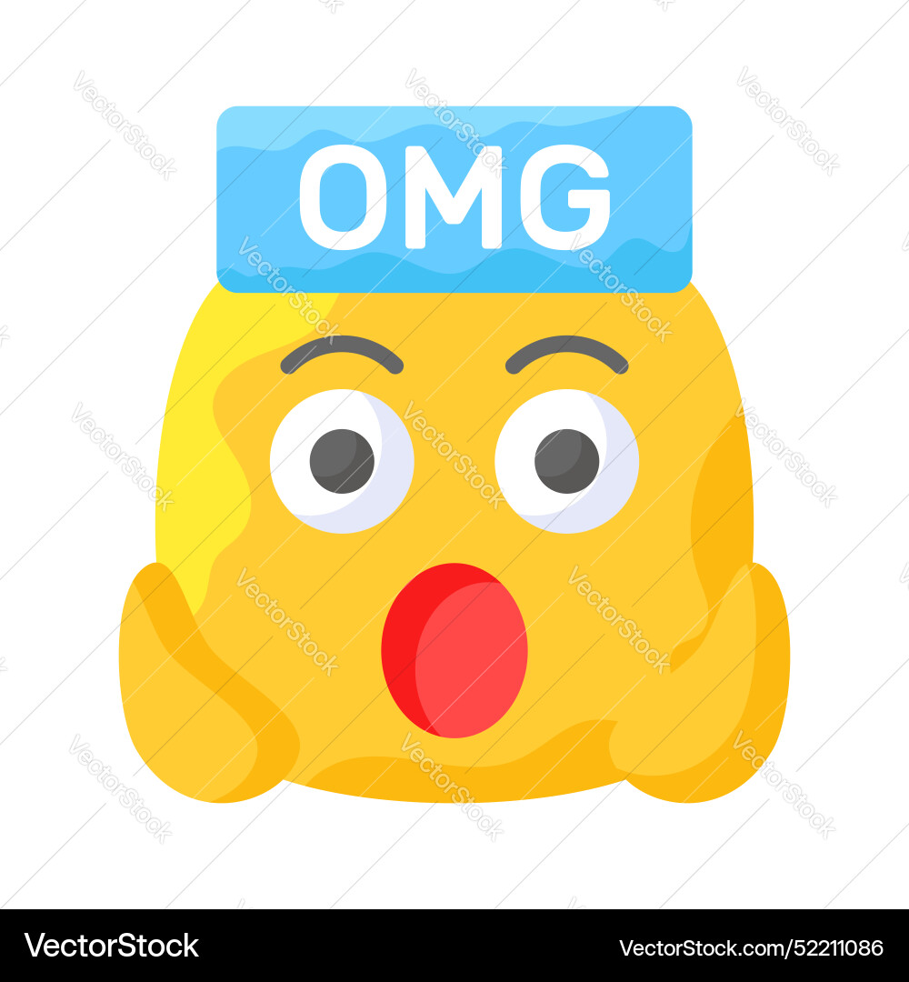 Omg Royalty Free Vector Image - VectorStock