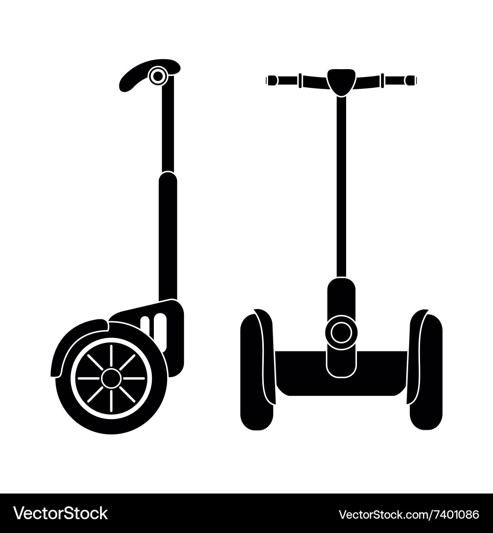Segway design Royalty Free Vector Image - VectorStock