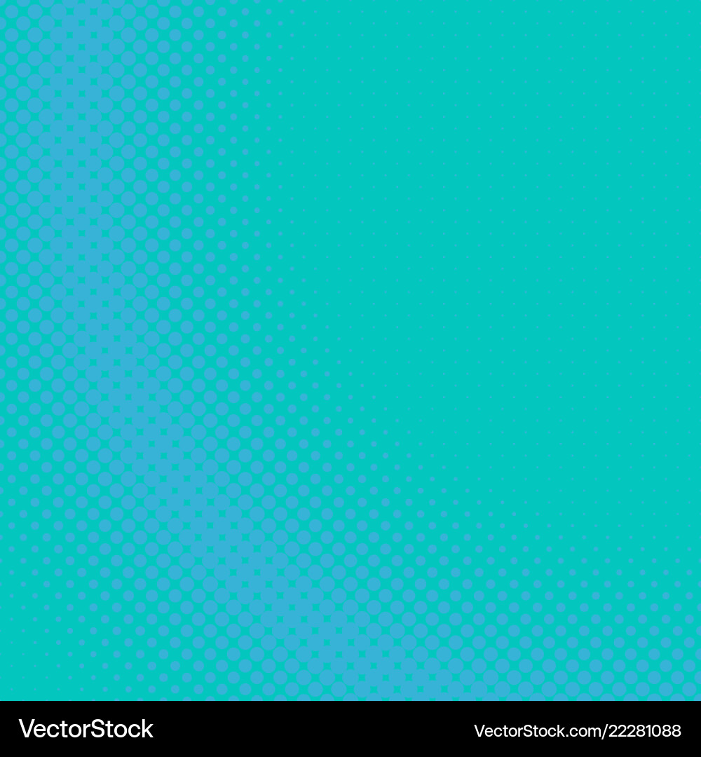 Blue halftone dotted pattern background design Vector Image