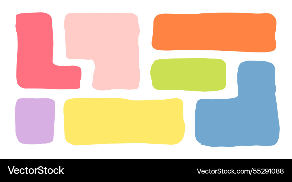 Uneven Shape Vector Images (over 13,000)