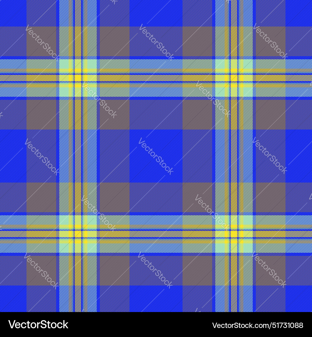 Workshop seamless background plaid stitch textile Vector Image