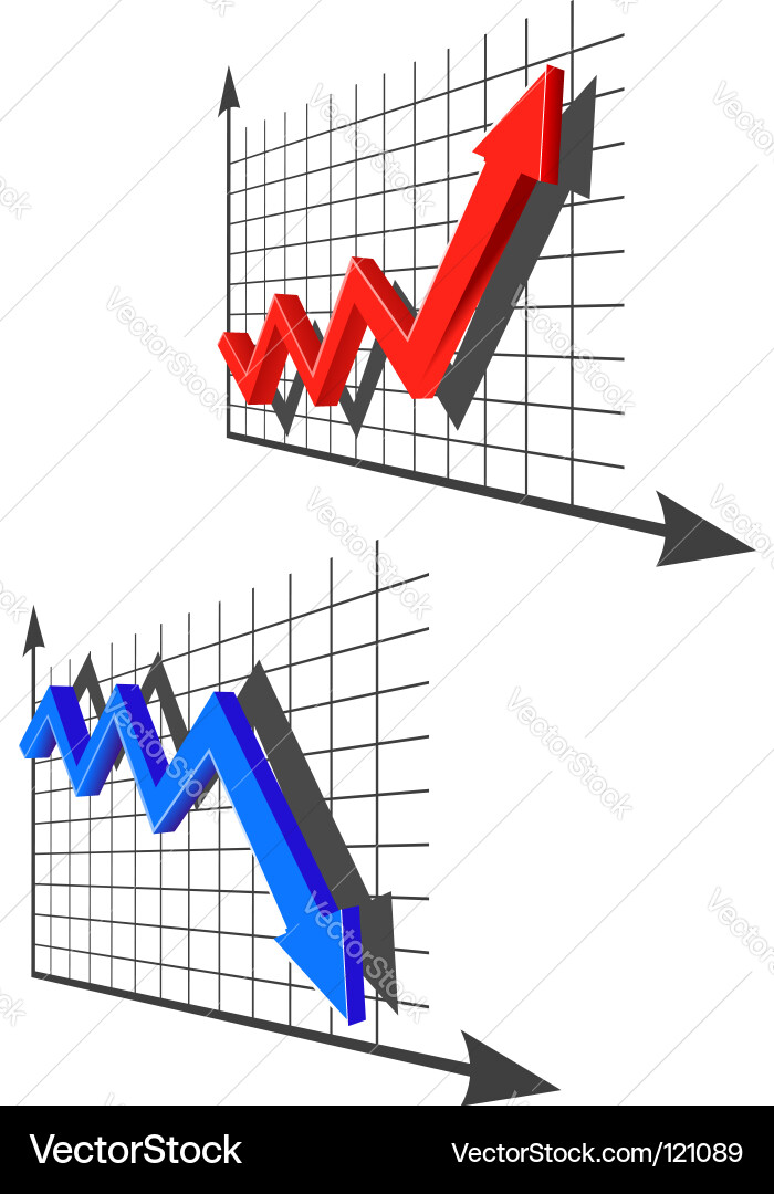 Color graph Royalty Free Vector Image - VectorStock